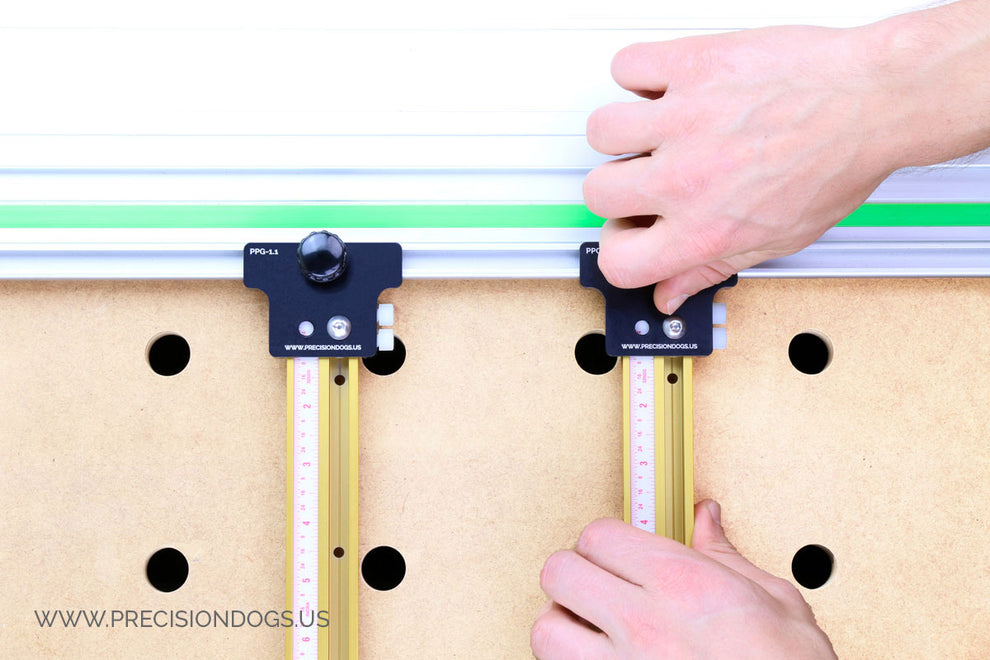 Precision Parallel Guides for Festool style Guide Rails – Precisiondogs