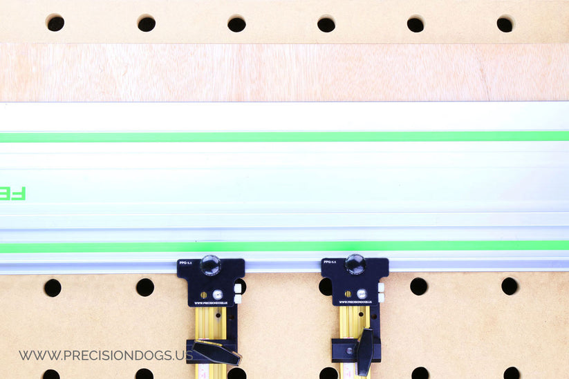 Precision Parallel Guides for Festool style Guide Rails – Precisiondogs