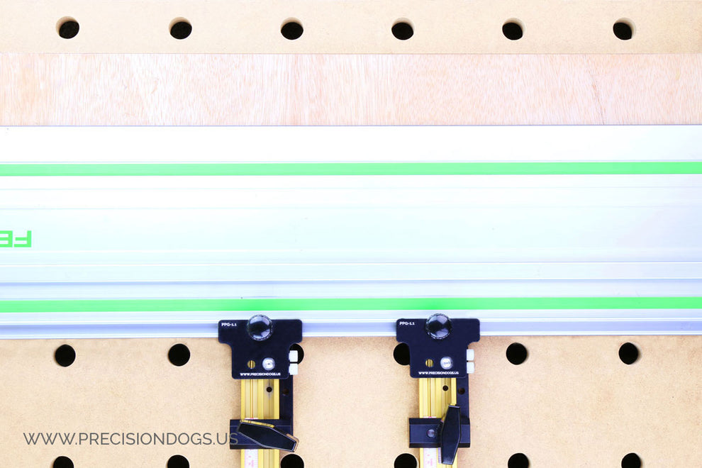 Precision Parallel Guides for Festool style Guide Rails – Precisiondogs