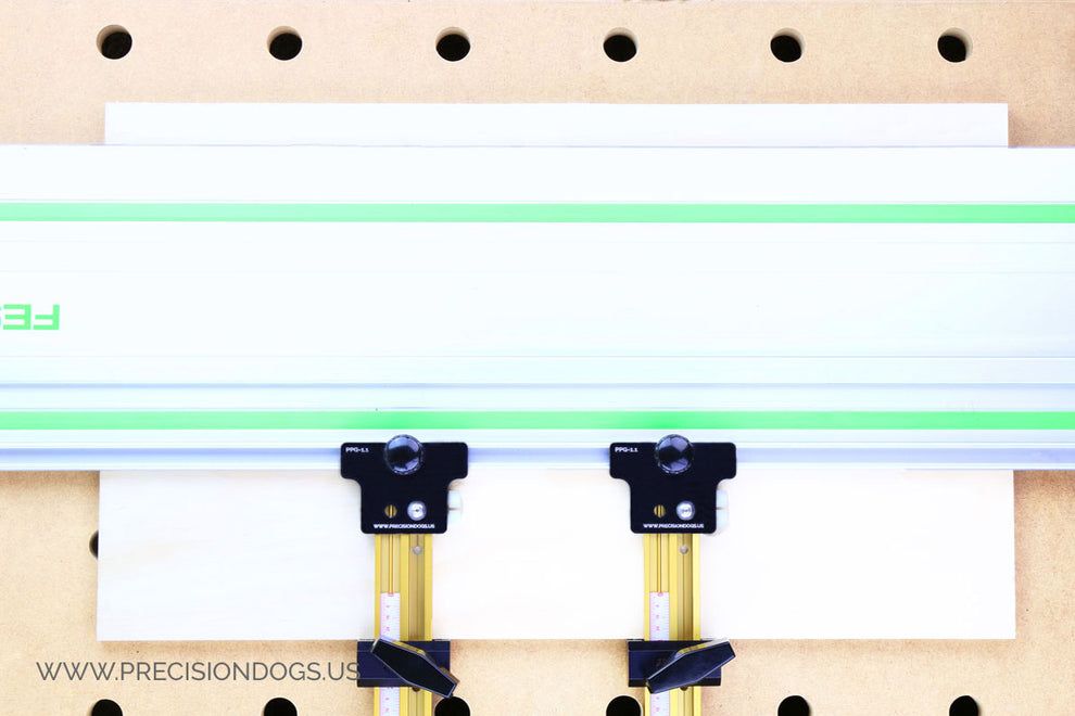 Precision Parallel Guides for Festool style Guide Rails – Precisiondogs